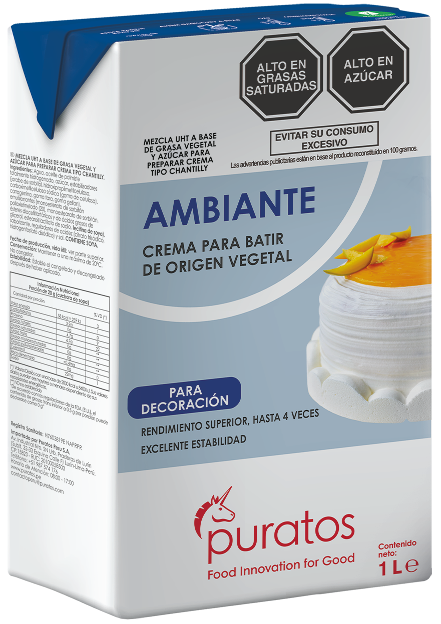 TUS CREMAS VEGETALES PREFERIDAS, CON NUEVA IMAGEN - Puratos